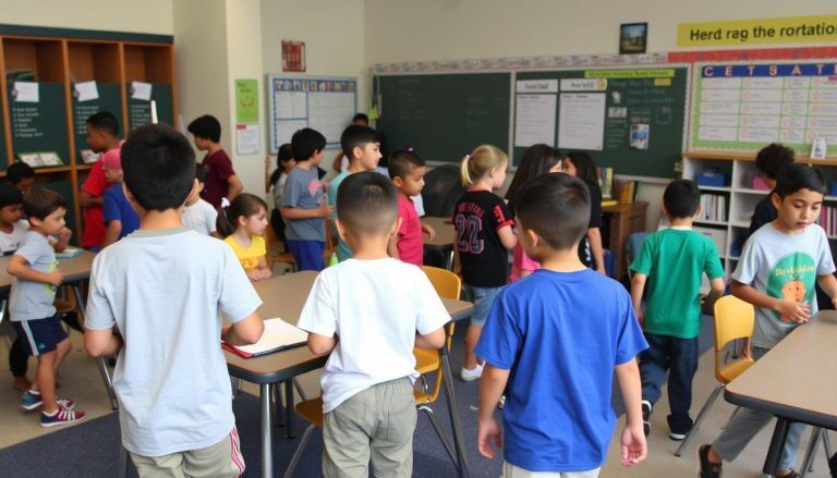 How Learning Stations Enhance Differentiation